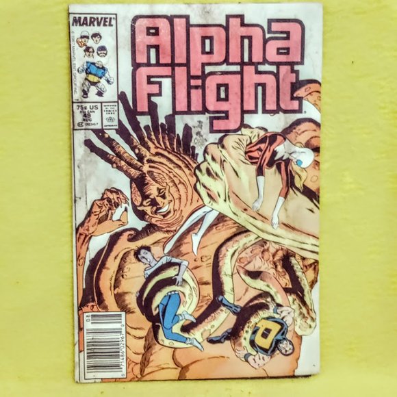 Marvel | Art | Marvel Alpha Flight No49 Aug 987 | Poshmark